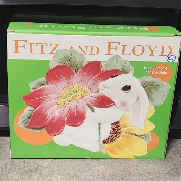 Fitz and Floyd | Accents | Fitz And Floyd Essentials Bunny Blooms ...
